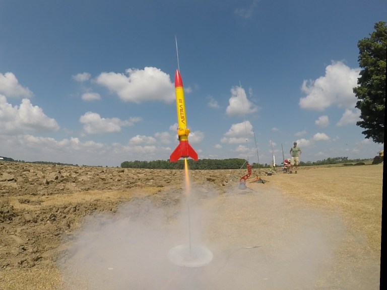 Gimbaled Model Rockets: Autonomous Flight Control using Sensors ...