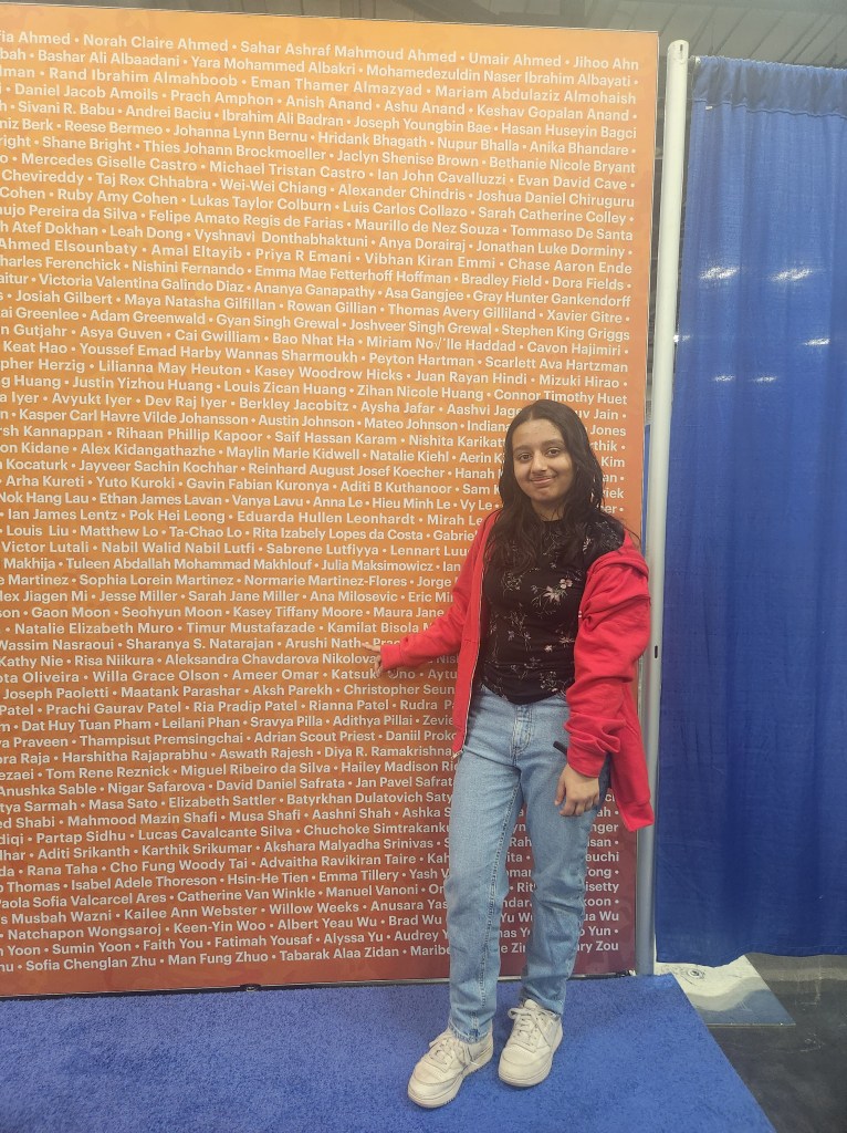 Winning the Third Grand Award at the 2025 Regeneron International Science and Engineering Fair ...