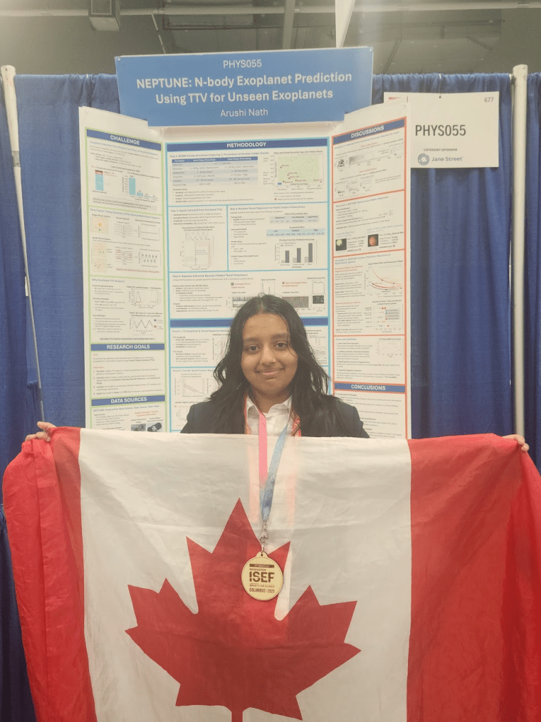 Winning the Third Grand Award at the 2025 Regeneron International Science and Engineering Fair ...